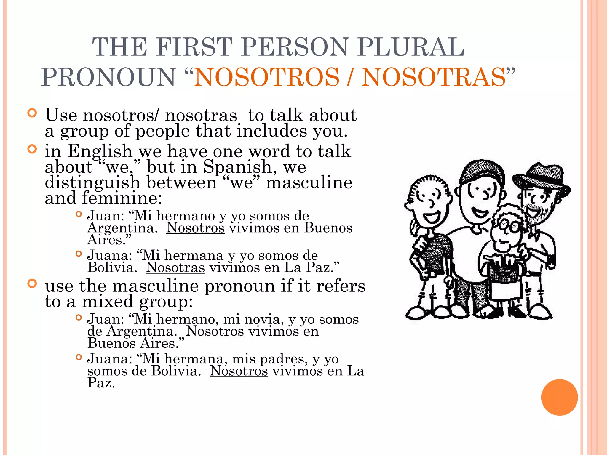Subject pronouns | PPT | Hate Speech and Acts of Aggression | Sensitive ...