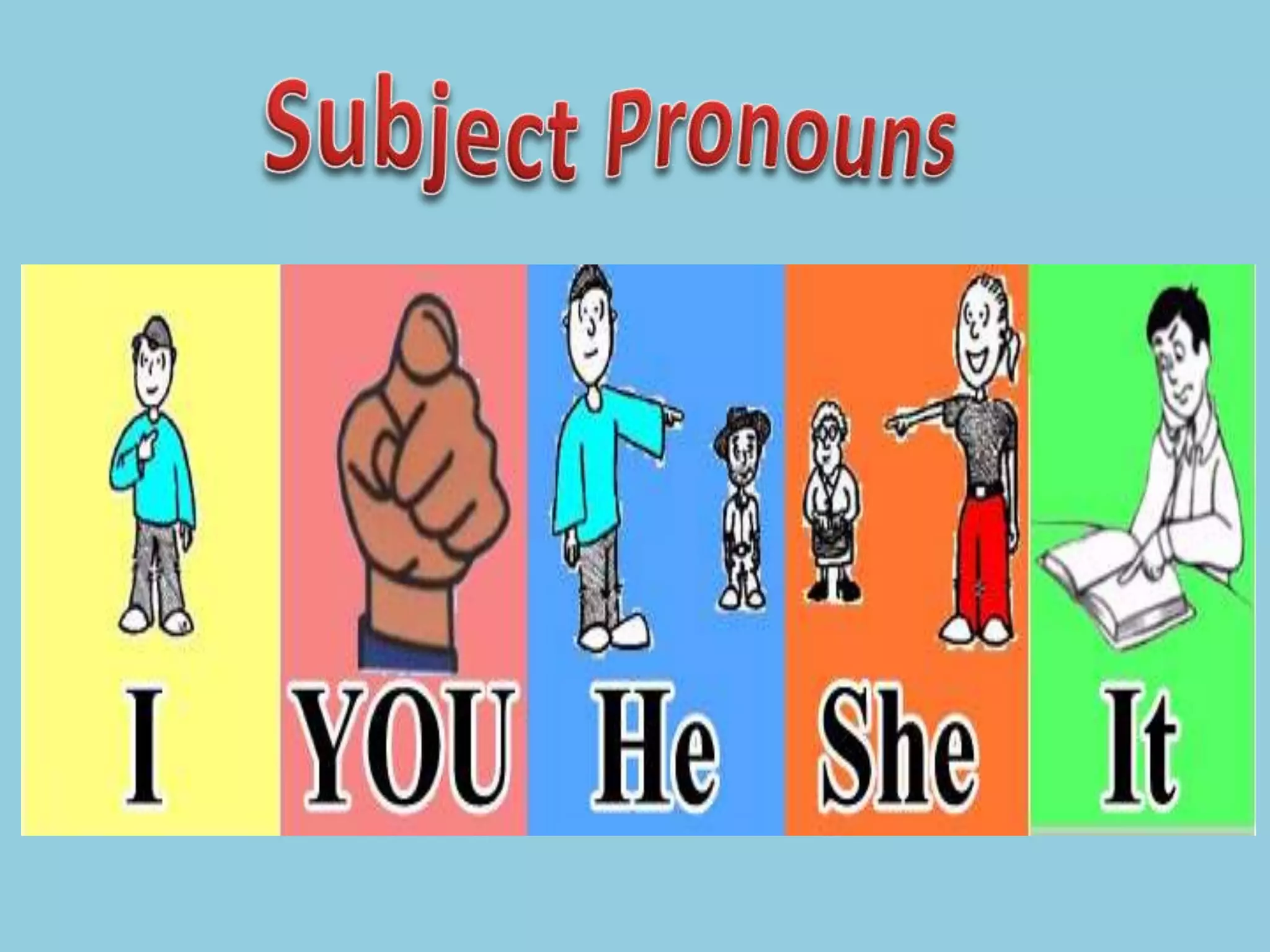 Subject pronouns | PPTX