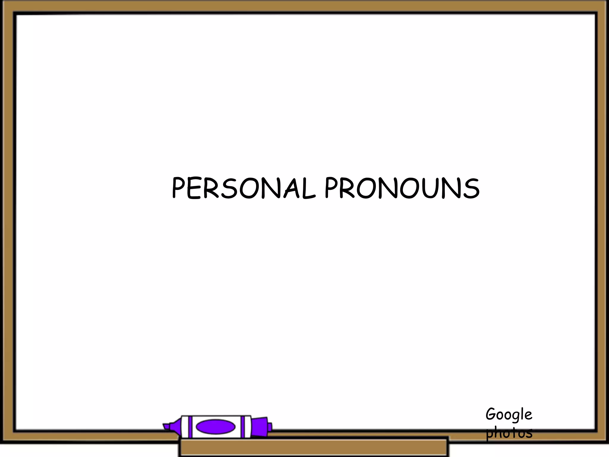 Subject pronouns | PPTX