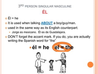 Subjectpronouns | PPT