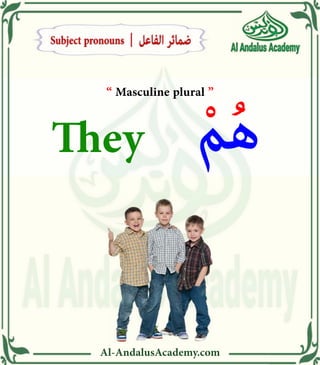 Subject pronouns in Arabic | PDF