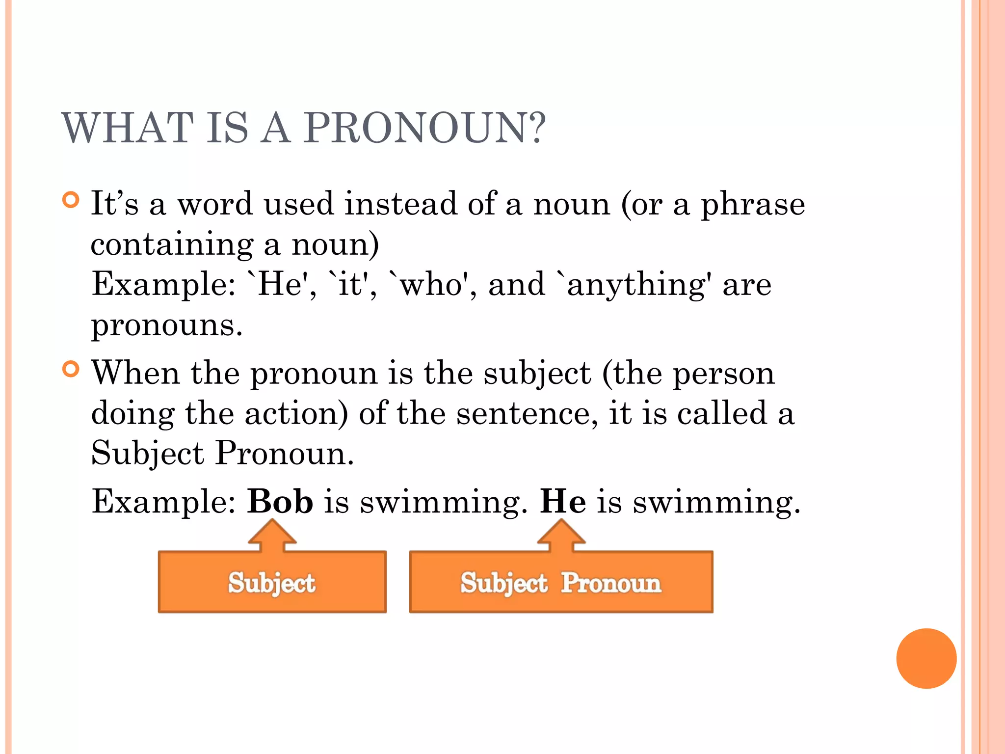 Subjectpronouns | PPT