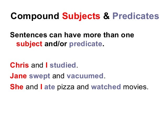 Subjects predicates-and-objects-lesson