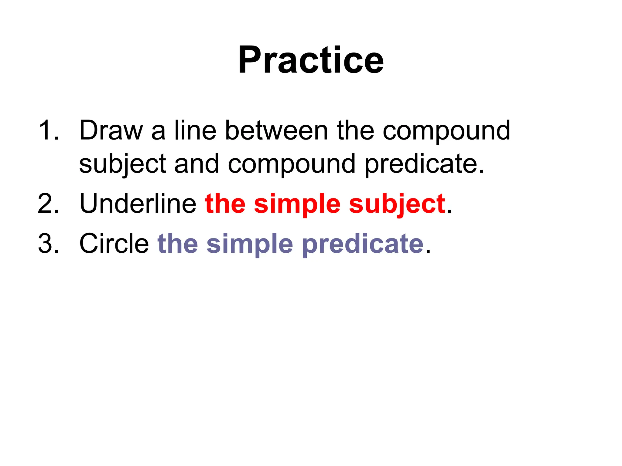 subjects-predicates-lesson.pptffvfvfmdvkfdvmkfmkldvk | PPT