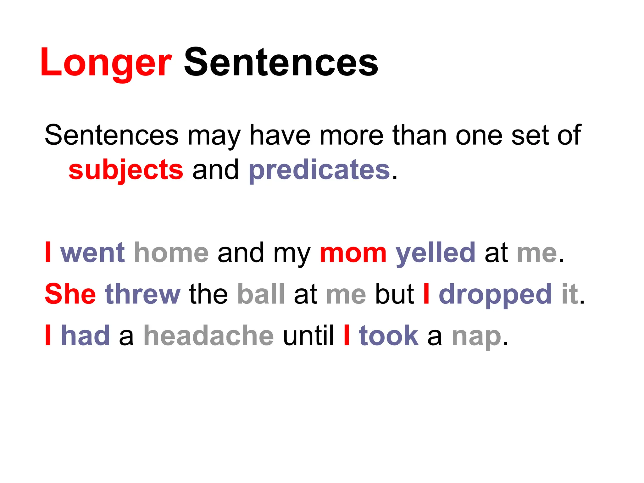 subjects-predicates-lesson.ppt45154514514541 | PPT