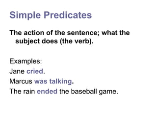 subjects-predicates-lesson.ppt45154514514541 | PPT
