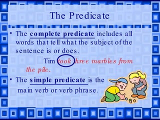 Subjects and predicates | PPS