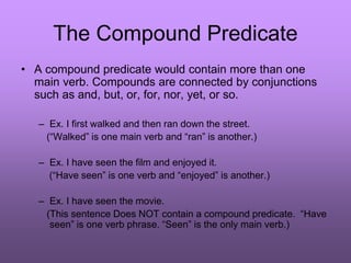 Subjects and Predicates - Grade 4.ppt