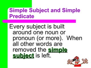 Subjects and predicates_ppt | PPT
