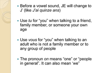 Subjects and verbs | PPT