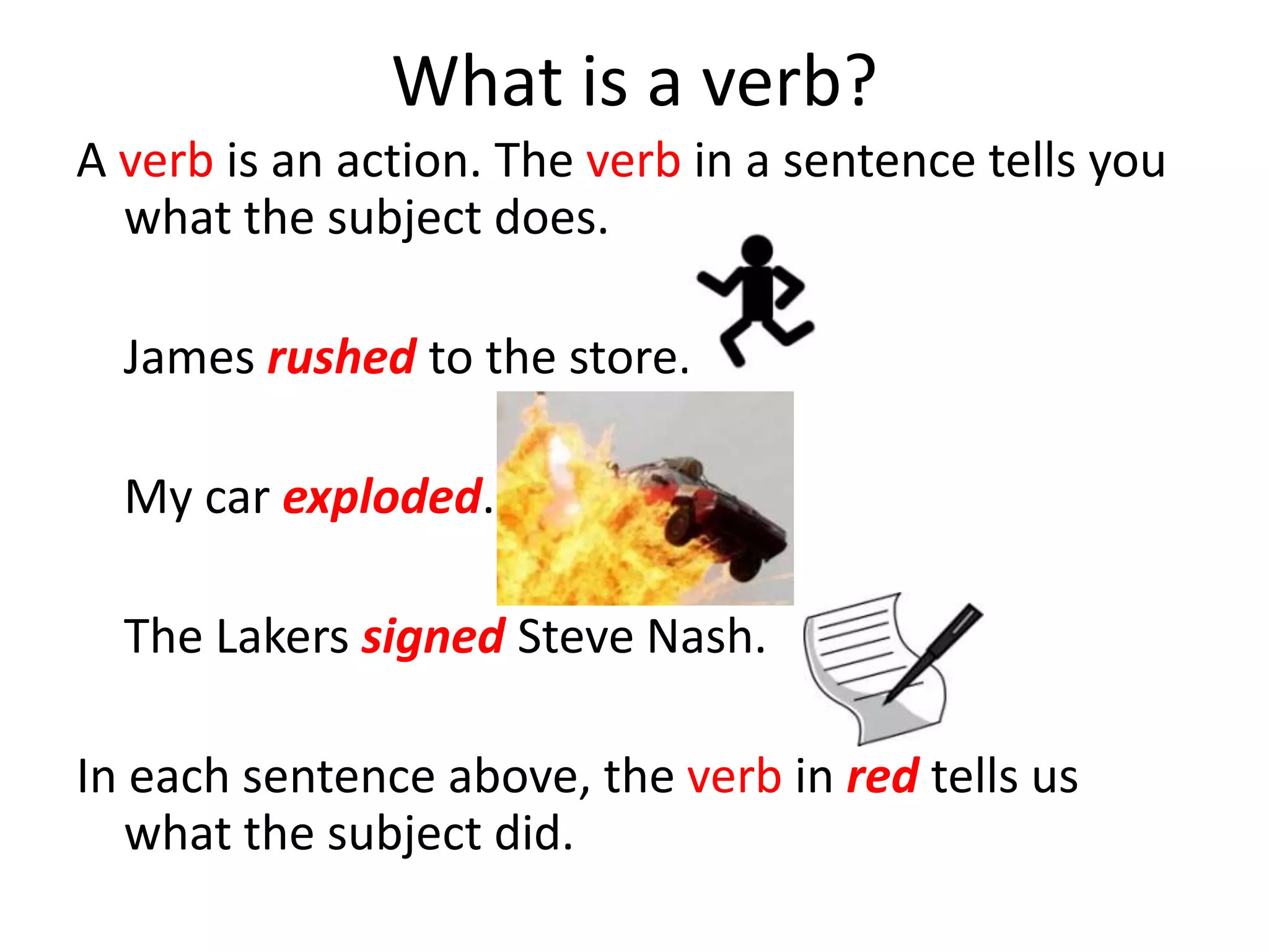 Subjects and verbs | PPT