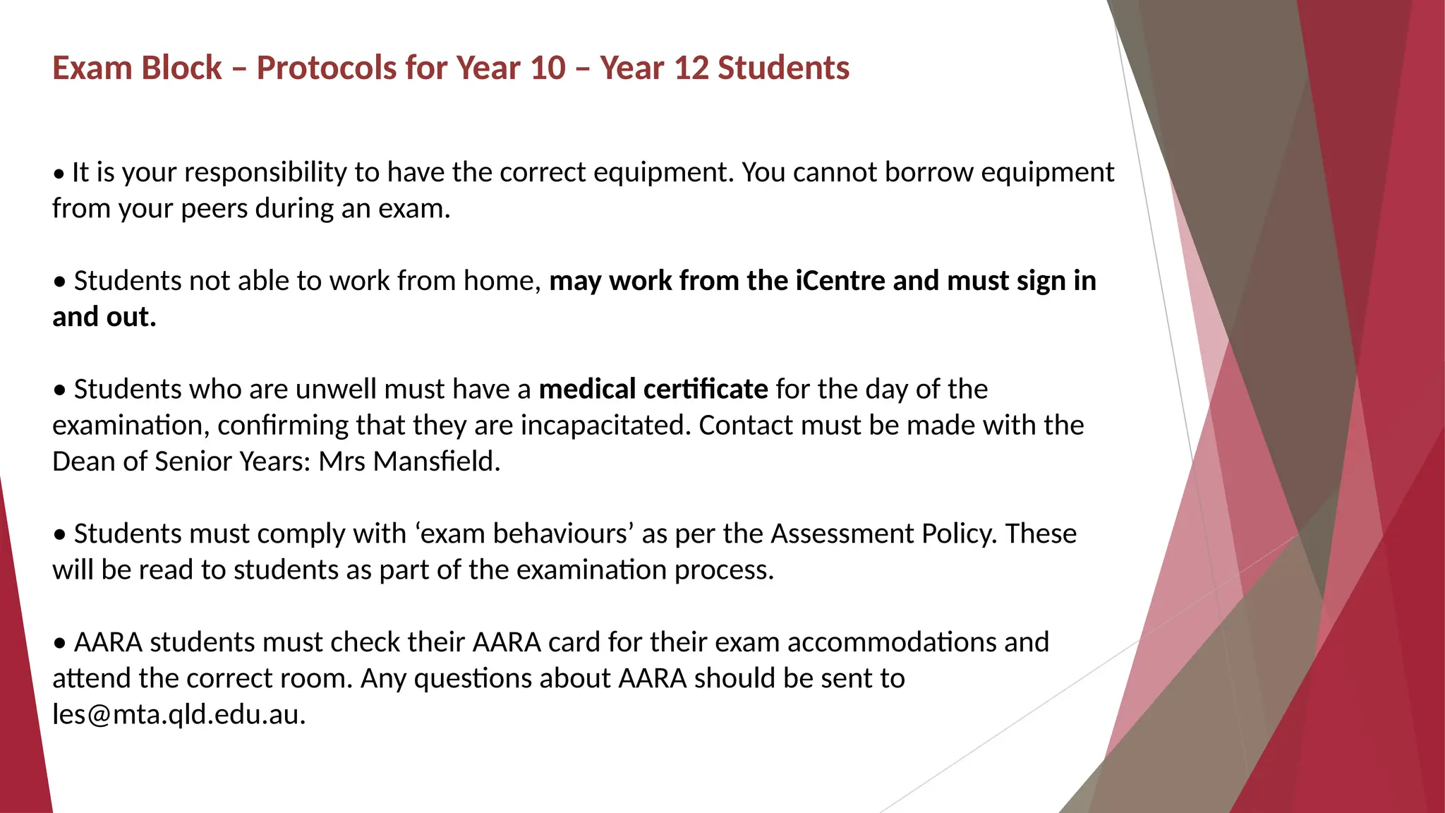 Policies, procedures, subject selection and QTAC.pptx