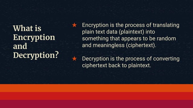 Advanced Encryption Standard Algorithm | PPT