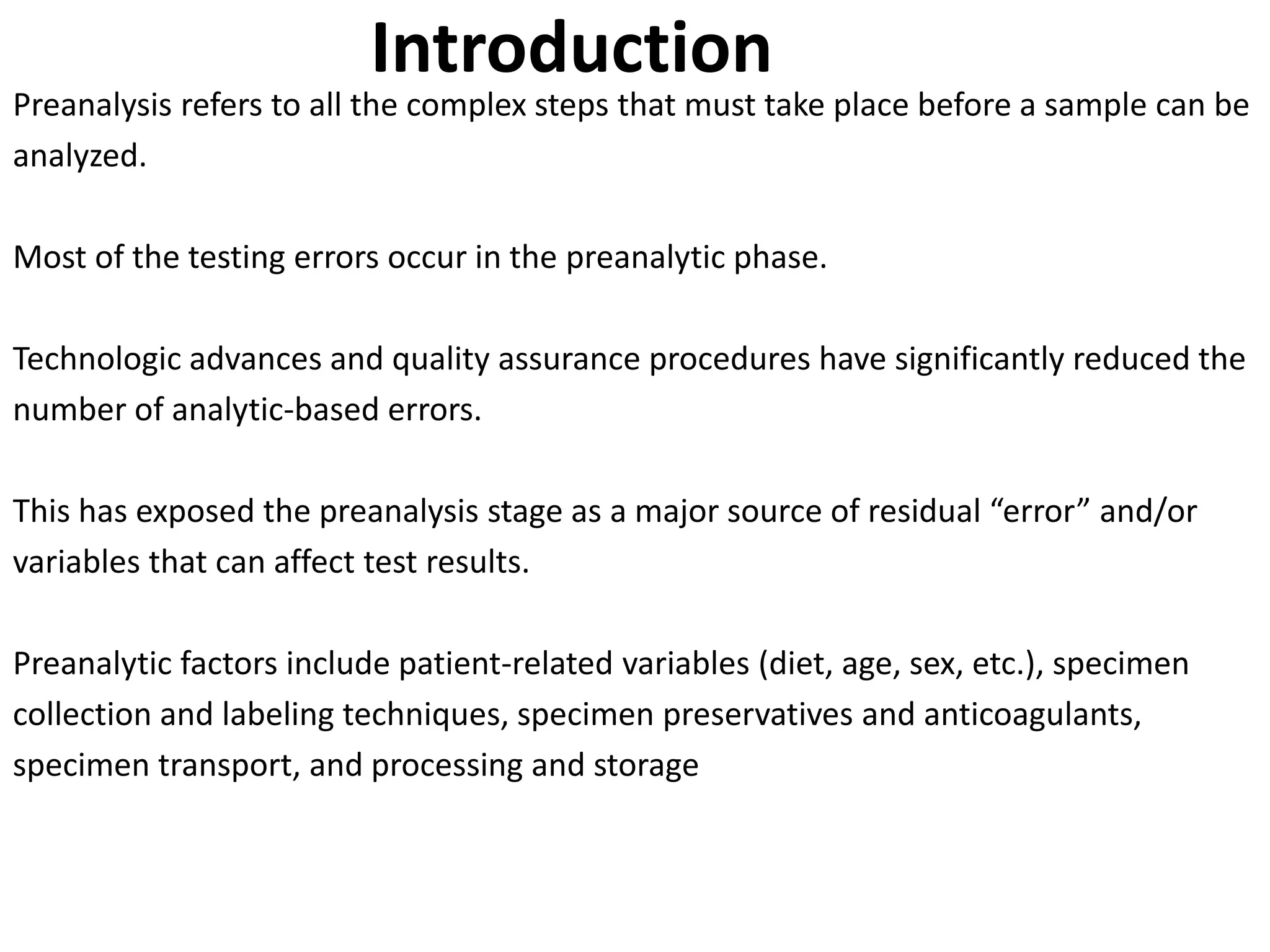 preanalysis:precollection variables | PPTX