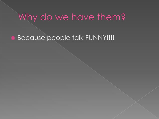 Subjects in unusual order | PPTX