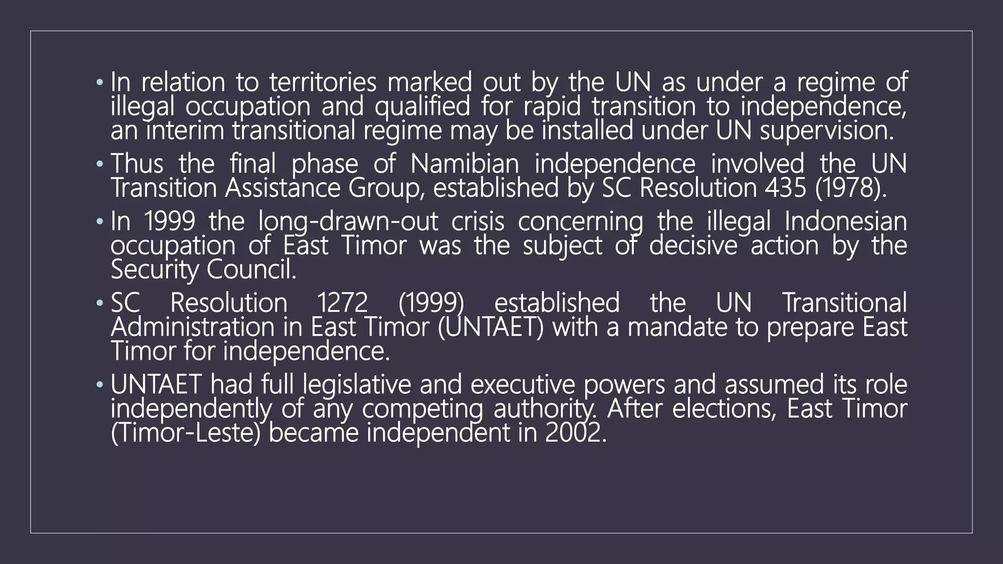 Subjects of international law | PPTX