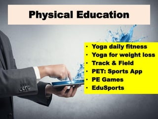 Subject specific apps - Thiyagu | PDF