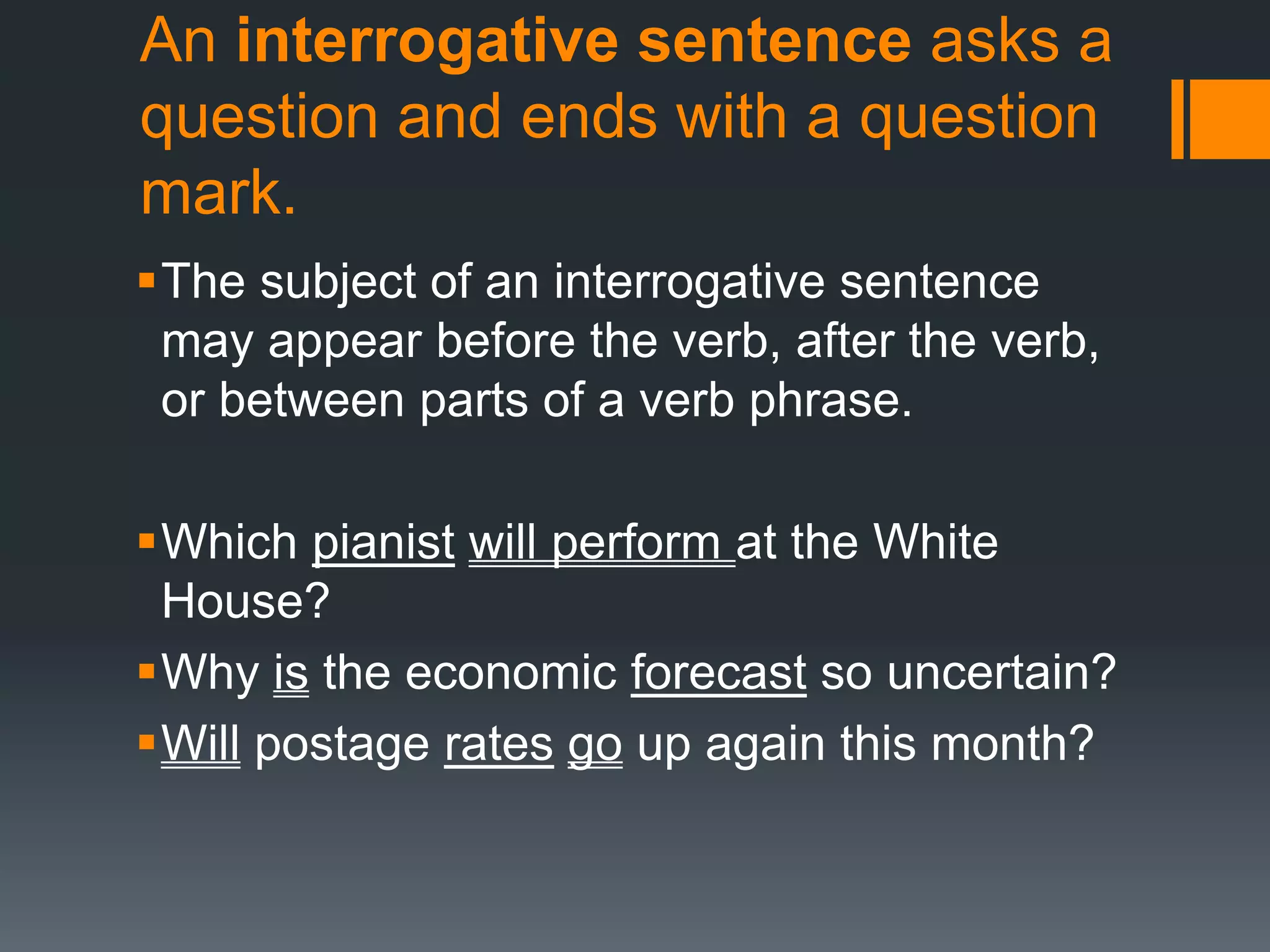 Subjects & predicates | PPT