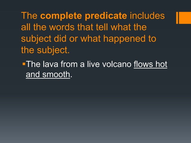 Subjects & predicates | PPT