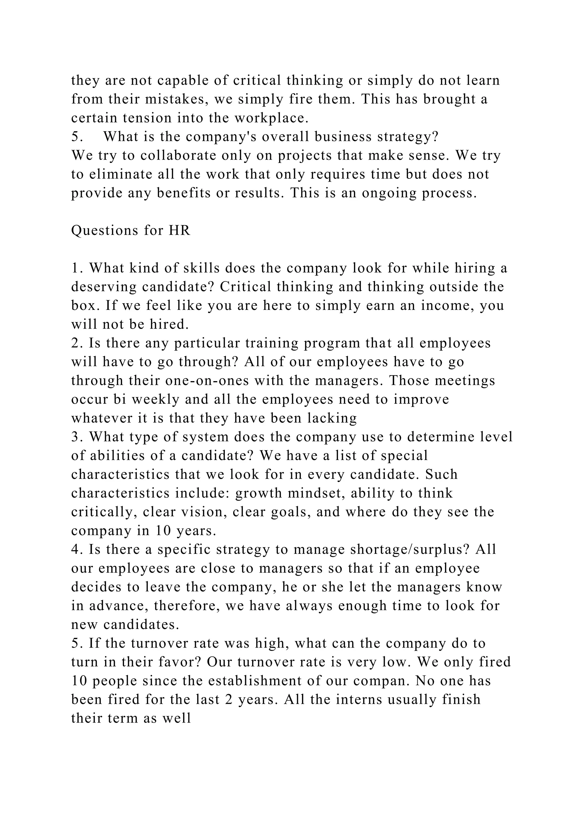 Subject Strategic Human Resource Management Job Analysis Name .docx