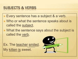 Subjects & Verbs | PPTX