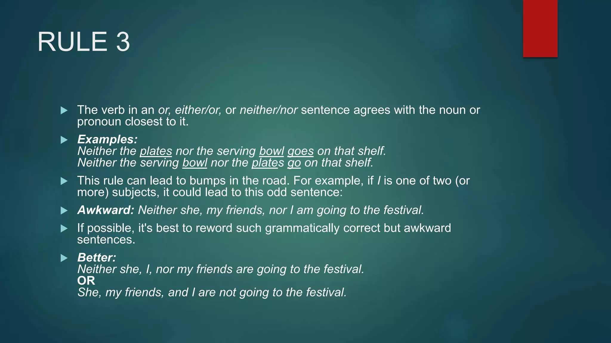 SUBJECT VERB -AGREEMENT.pptx