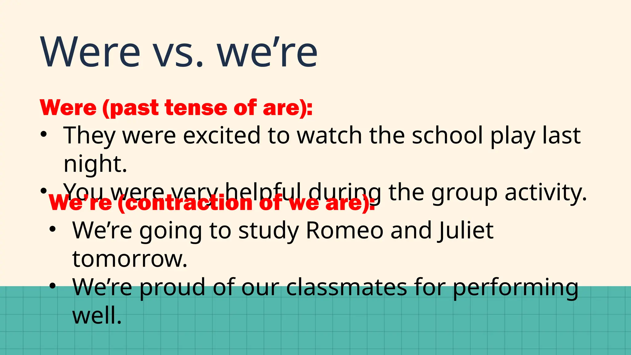 SUBJECT VERB-AGREEMENT THE KEY TO CLEAR SENTENCES .pptx