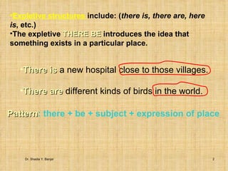 Subject Verb Agreement, Using An Explitive, By Dr. Shadia | PPT