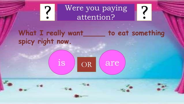 Subject-Verb Agreement Output (for easy grasps on writing simple ...