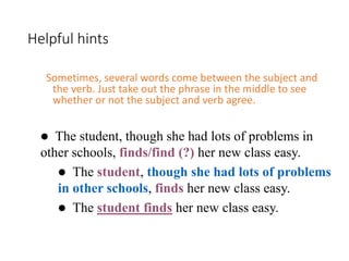 subject verb agreement.ppt