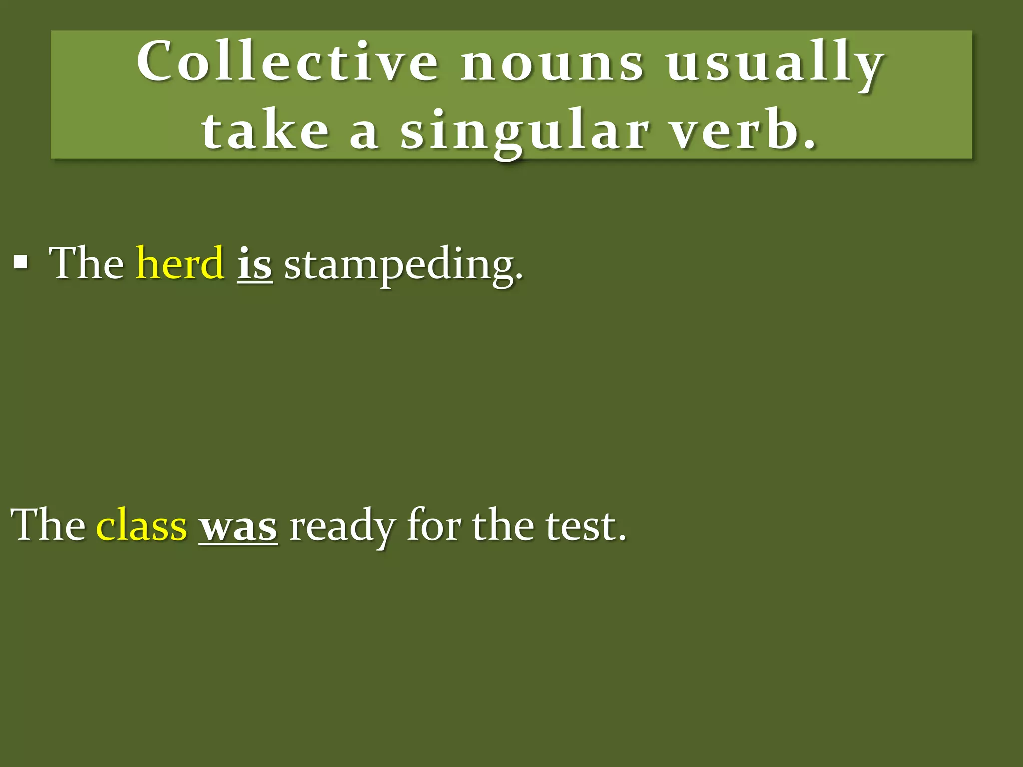 Subject_Verb Agreement.pptx | Food & Drink