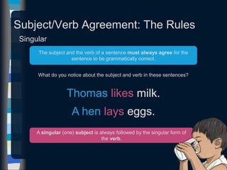 subject verb agreement basic grammar.ppt | Free Download