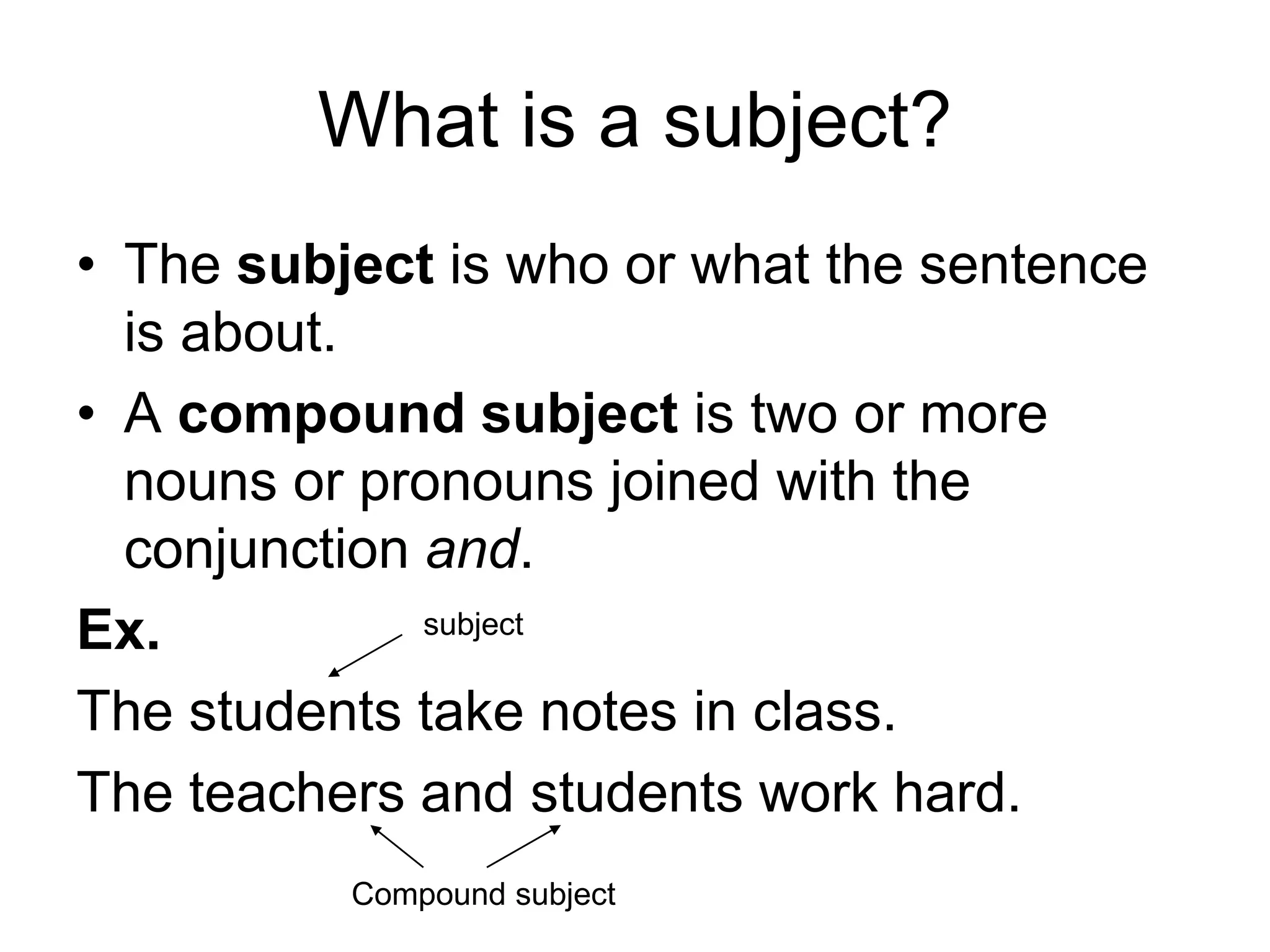 subject verb agreement.ppt Class X TBSE Writing Section | PPT