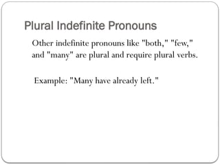 Subject verb agreement powerpoint presentation | PPTX