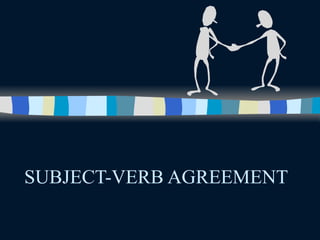 subject-verb agreement powerpoint presentation | PPT