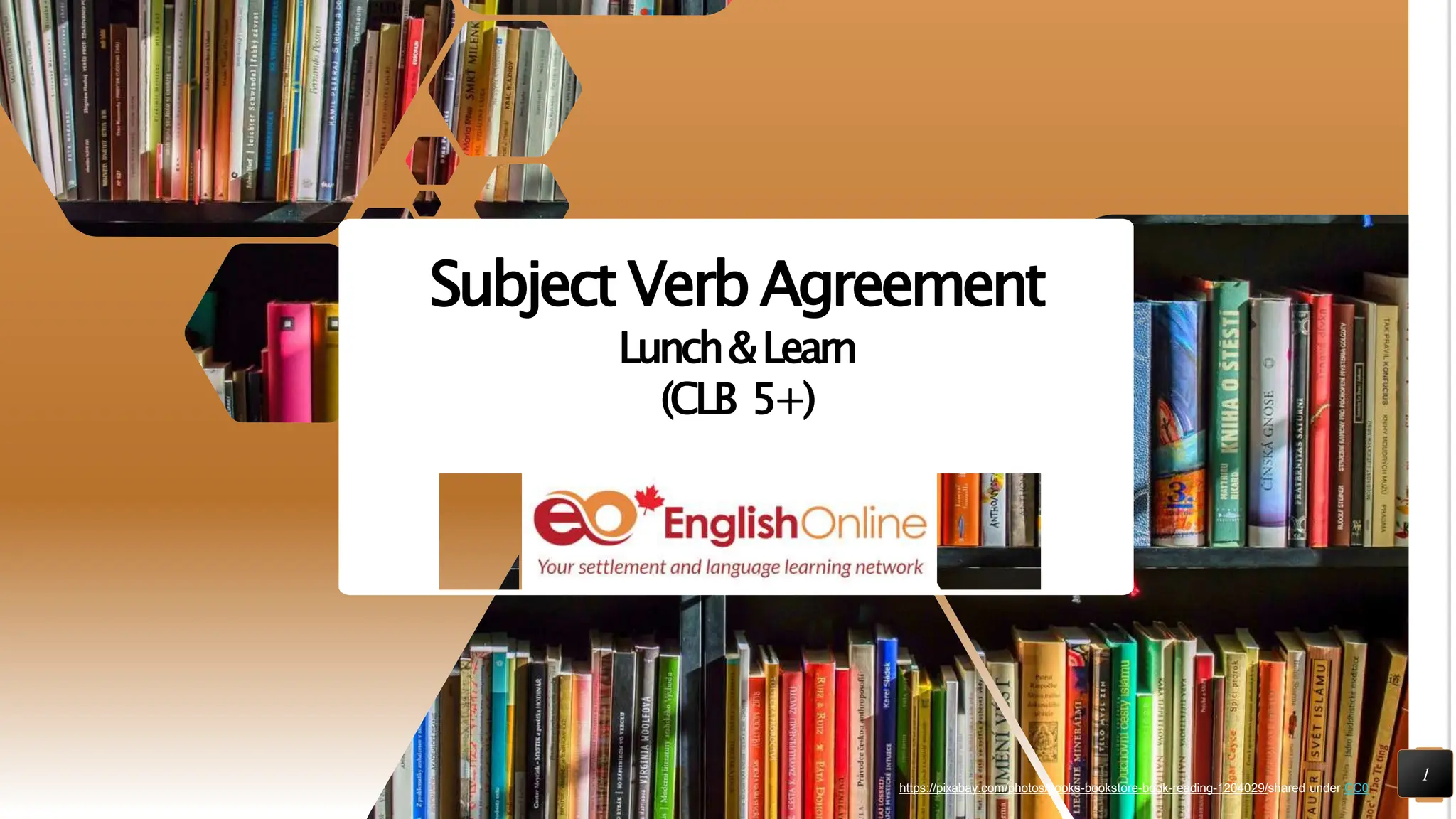 Subject-Verb Agreement English Online Inc. CLB 5+ | PPT