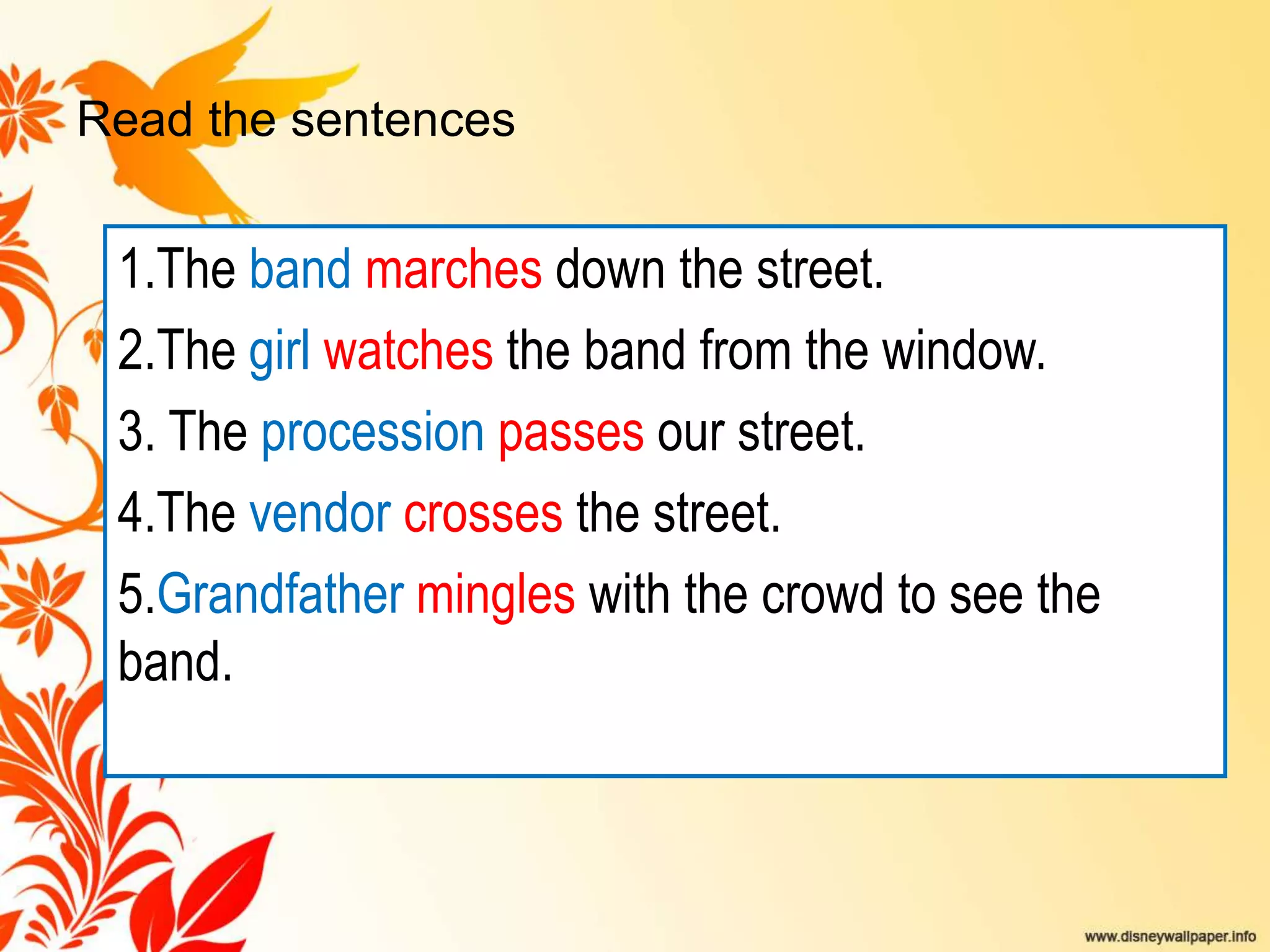 Subject verb argreement | PPT