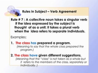 Subject Verb Concord grammar class 9.pptx