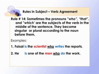 Subject Verb Concord grammar class 9.pptx