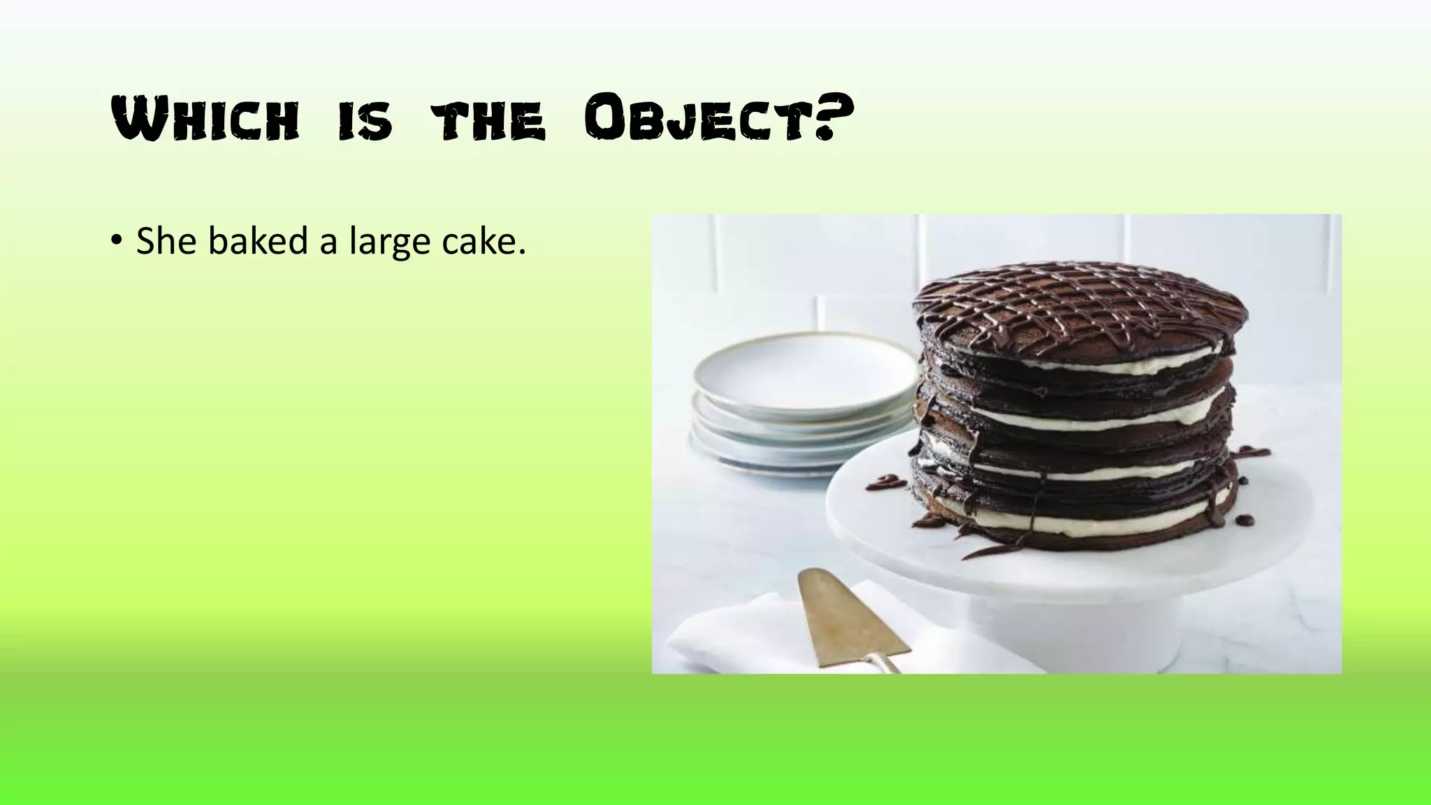 Subject Verb Object Lesson | PPTX