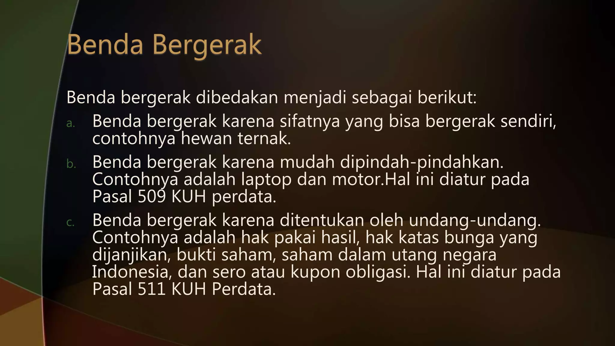 Subjek dan objek hukum | PPTX