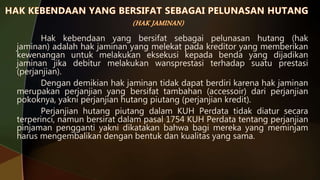 Subjek dan objek hukum | PPTX