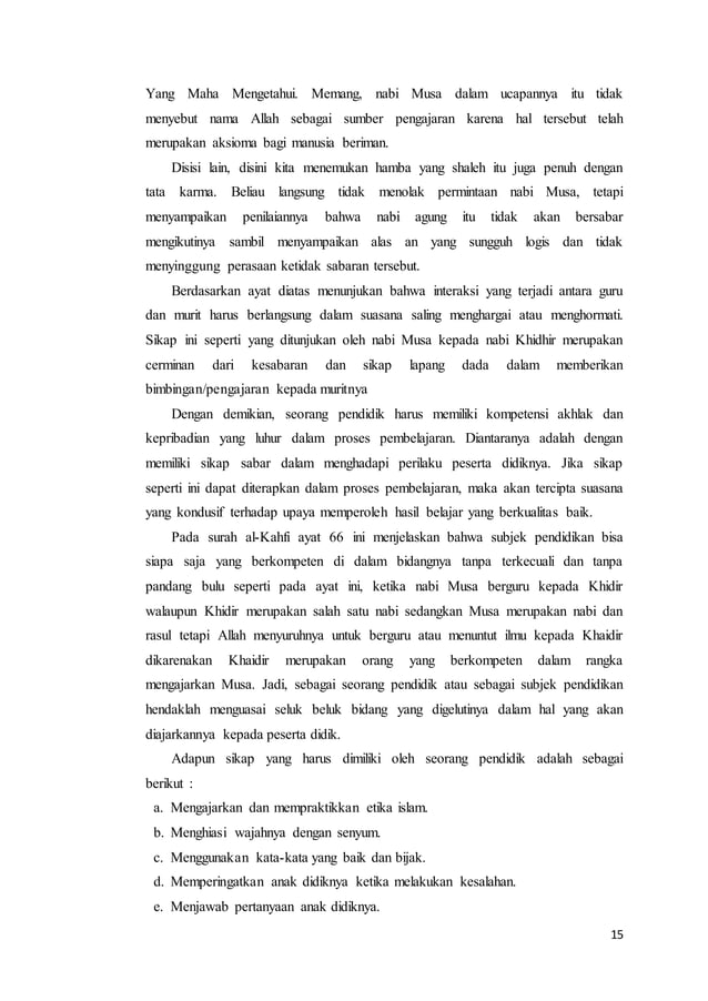 Subjek dan objek pendidikan | DOCX