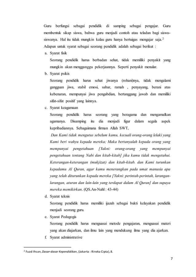 Subjek dan objek pendidikan | DOCX