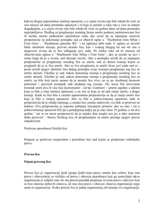 Subjekti imovinsko pravnog odnosa | DOC