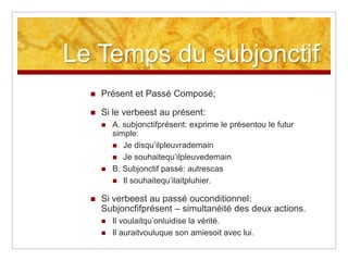 Subjonctif (2) | PPT