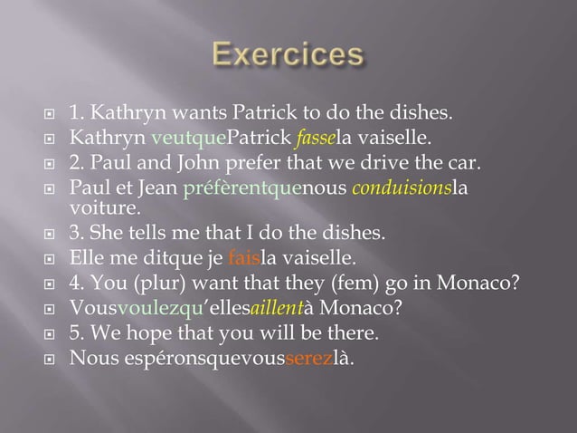 Subjonctif (1) | PPTX