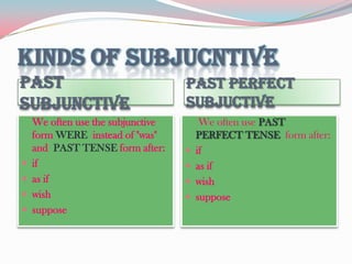 Subjunctive | PPTX