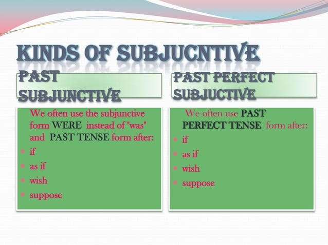 Subjunctive | PPTX