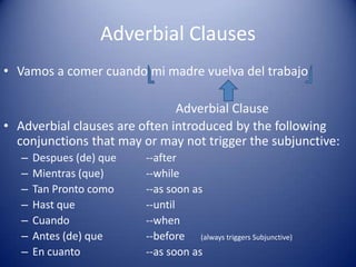 16-Subjunctive conjunctions of time | PPTX